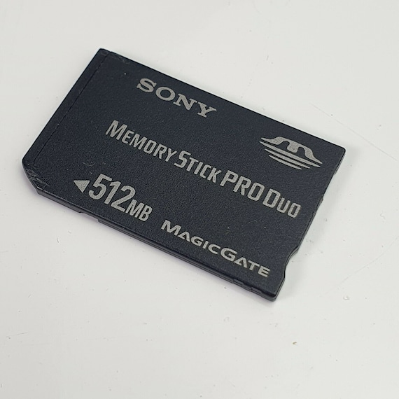 Vintage Genuine Sony Memory Stick Pro Duo 512 Mb Magic Gate | Etsy