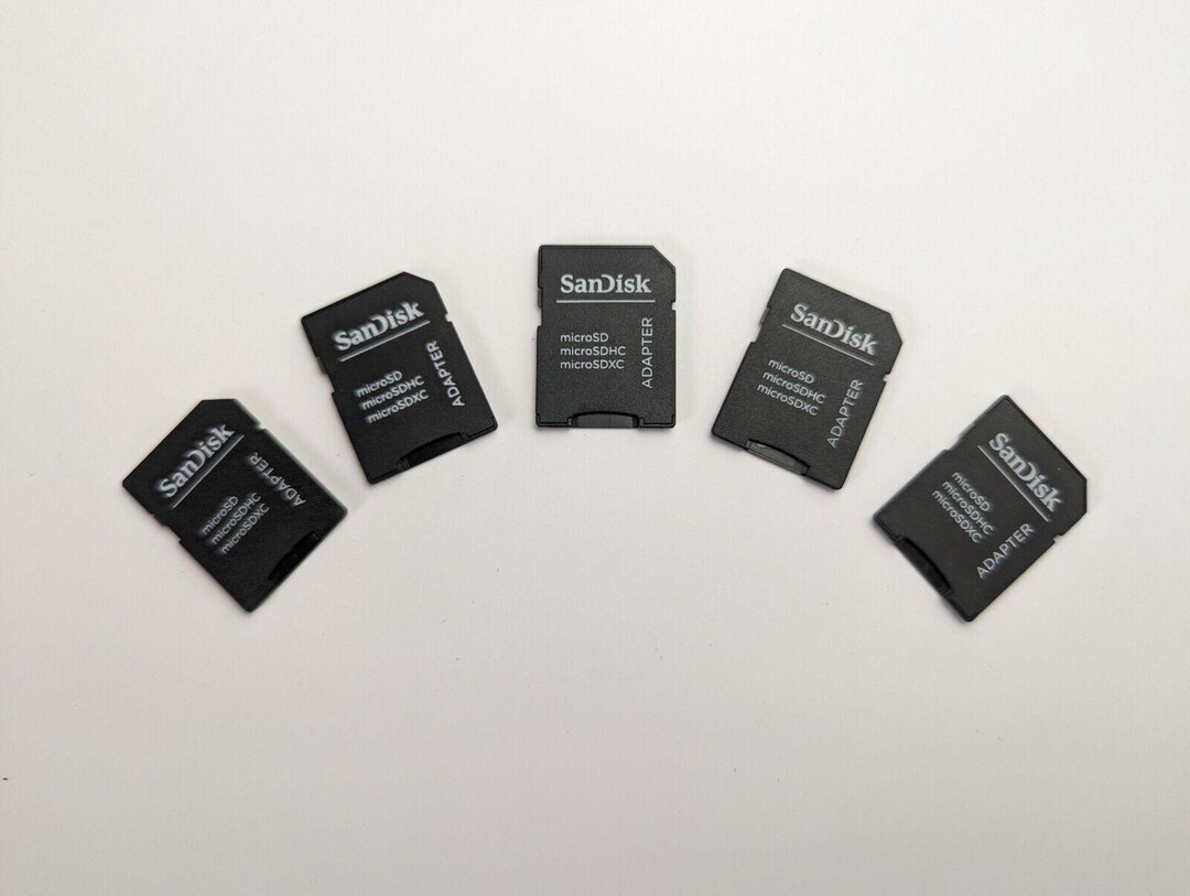 Genuine OEM Sandisk Adaptor From Micro SD Card to Full Size SD Card ...