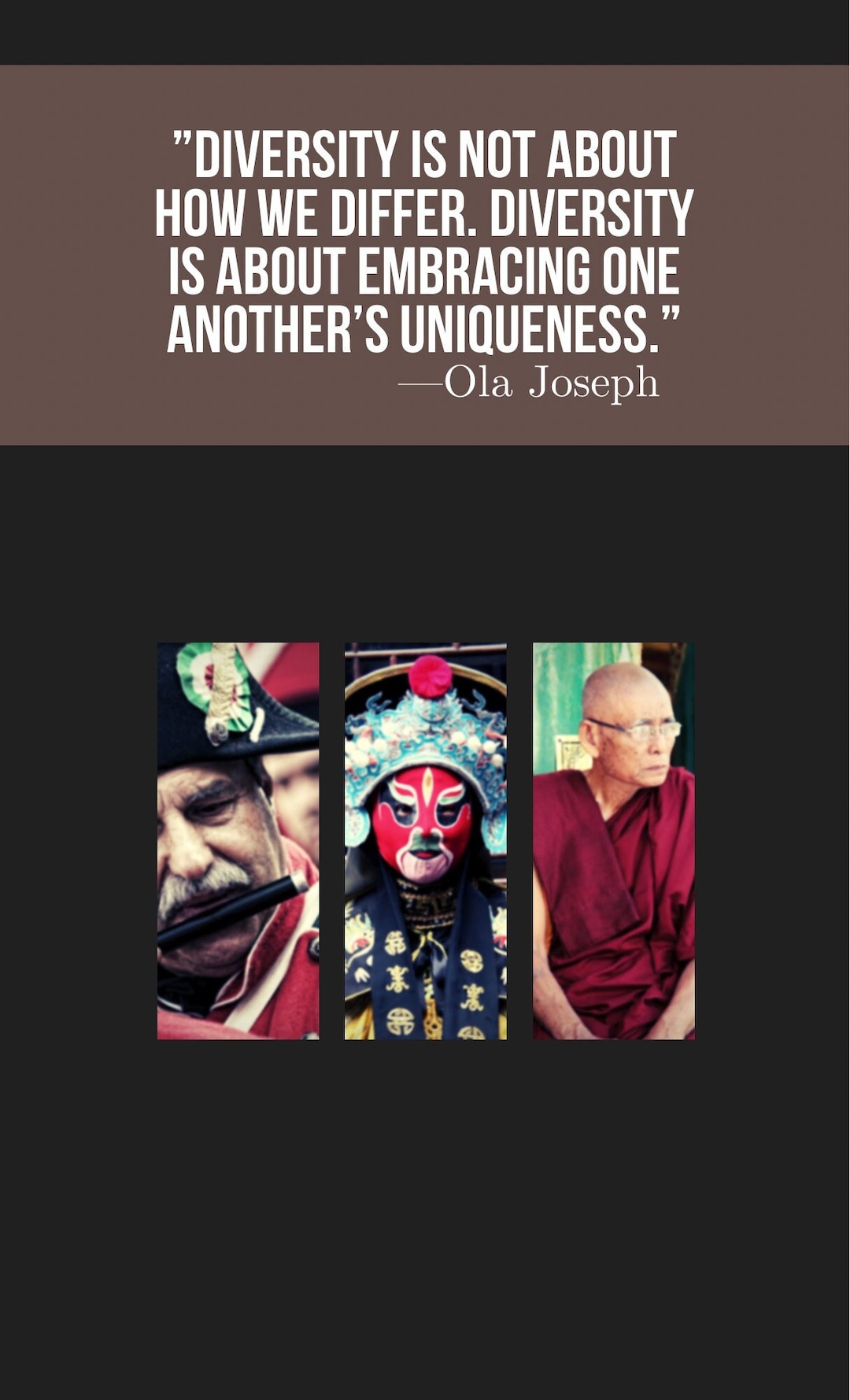 How We Differ Diversity Quote Mini Poster, 8 1/2 X 14”, Diversity ...