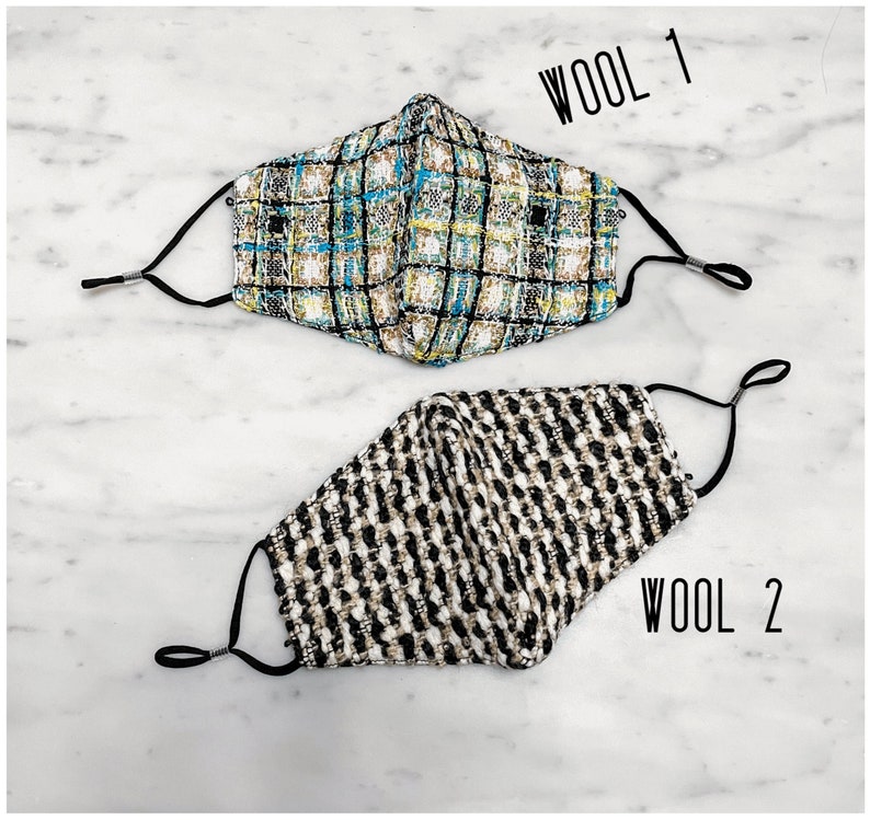 Wool Face Mask, Winter Face Mask, Face Mask With Filter Pocket, Warm ...