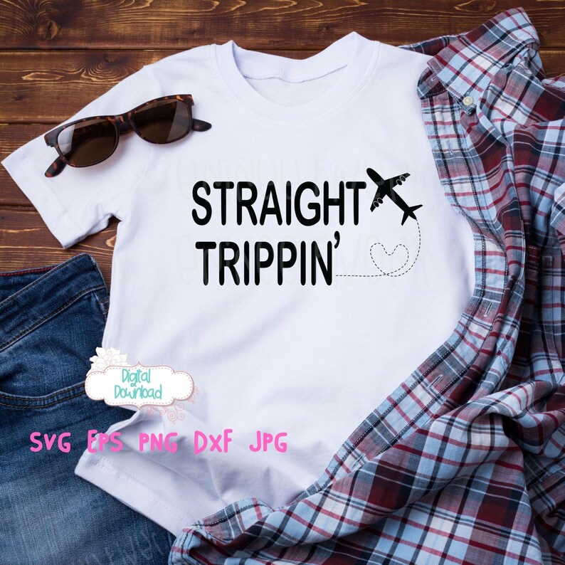 Straight Trippin Svg, Travel Svg, Travel Design Svg, Vacation Svg ...