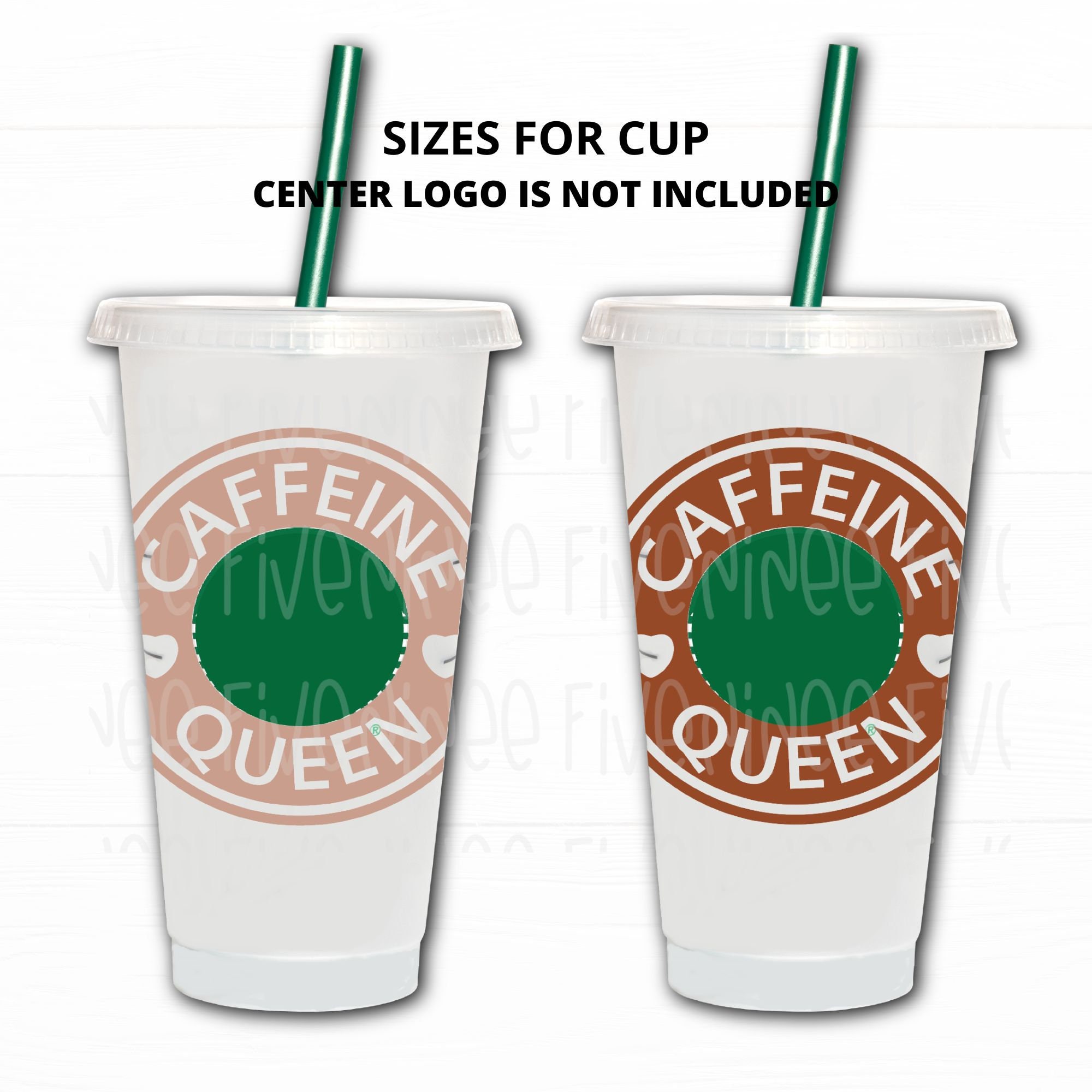 Caffeine Queen Cup Ring Svg, Queen Coffee Cold, Coffee Cup Ring Svg ...