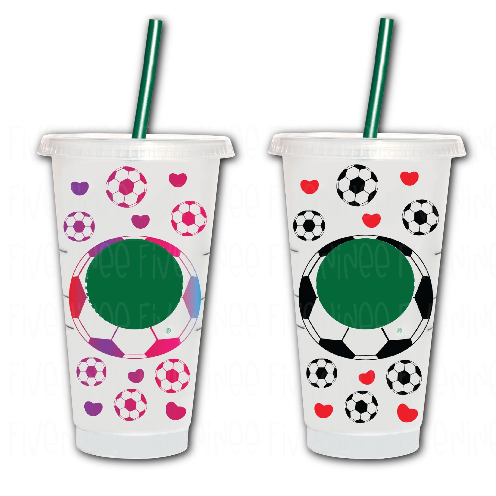 Soccer Cup Ring Svg, Coffee Cold Cup Svg, Venti 24 Oz Full Wrap Svg ...