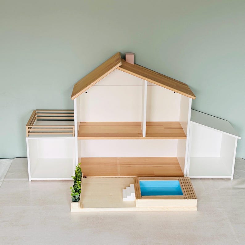 Ikea Dollhouse Garden, Maileg Garden With Swimming Pool, Modern ...