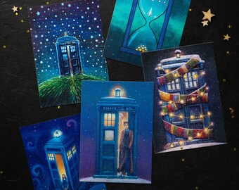 Doctor Who Postcard | Etsy