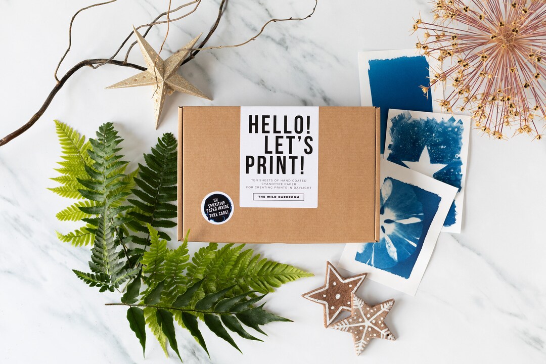 Cyanotype sun, Daylight, Solar Printing Paper A6 - Etsy