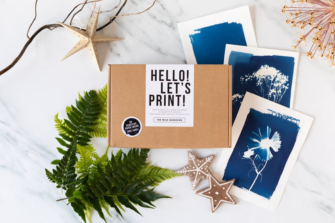 Cyanotype sun, Daylight, Solar Printing Paper A5 - Etsy UK