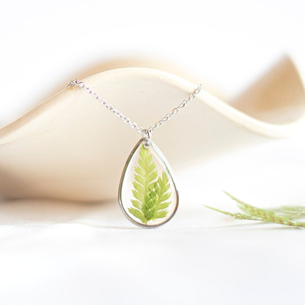 Fern Necklace - Etsy