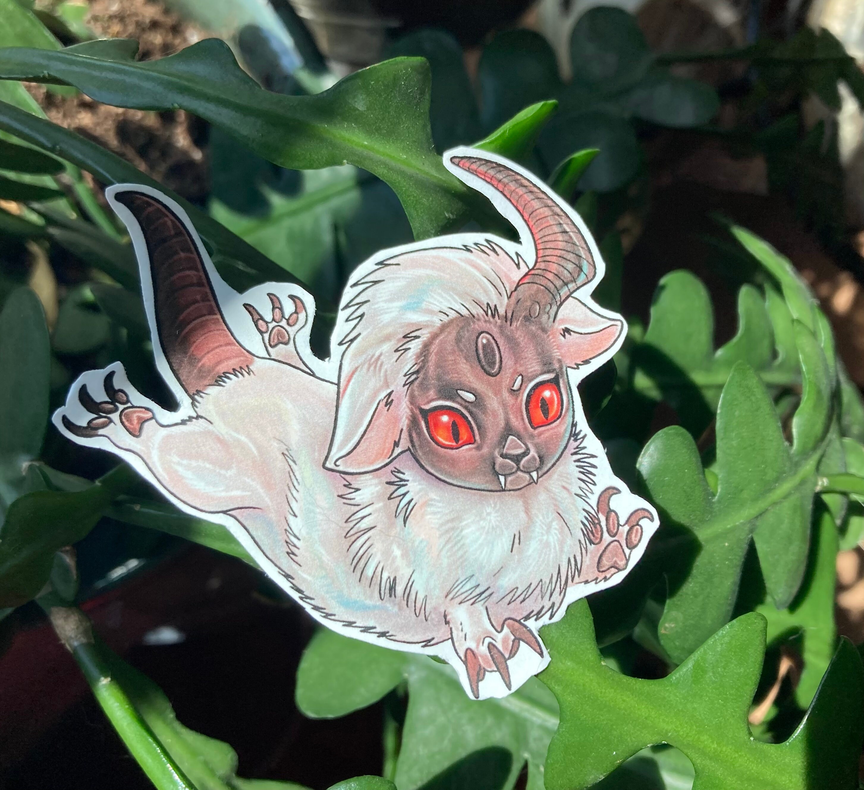Absol Sticker Holographic Iridescent Handmade - Etsy