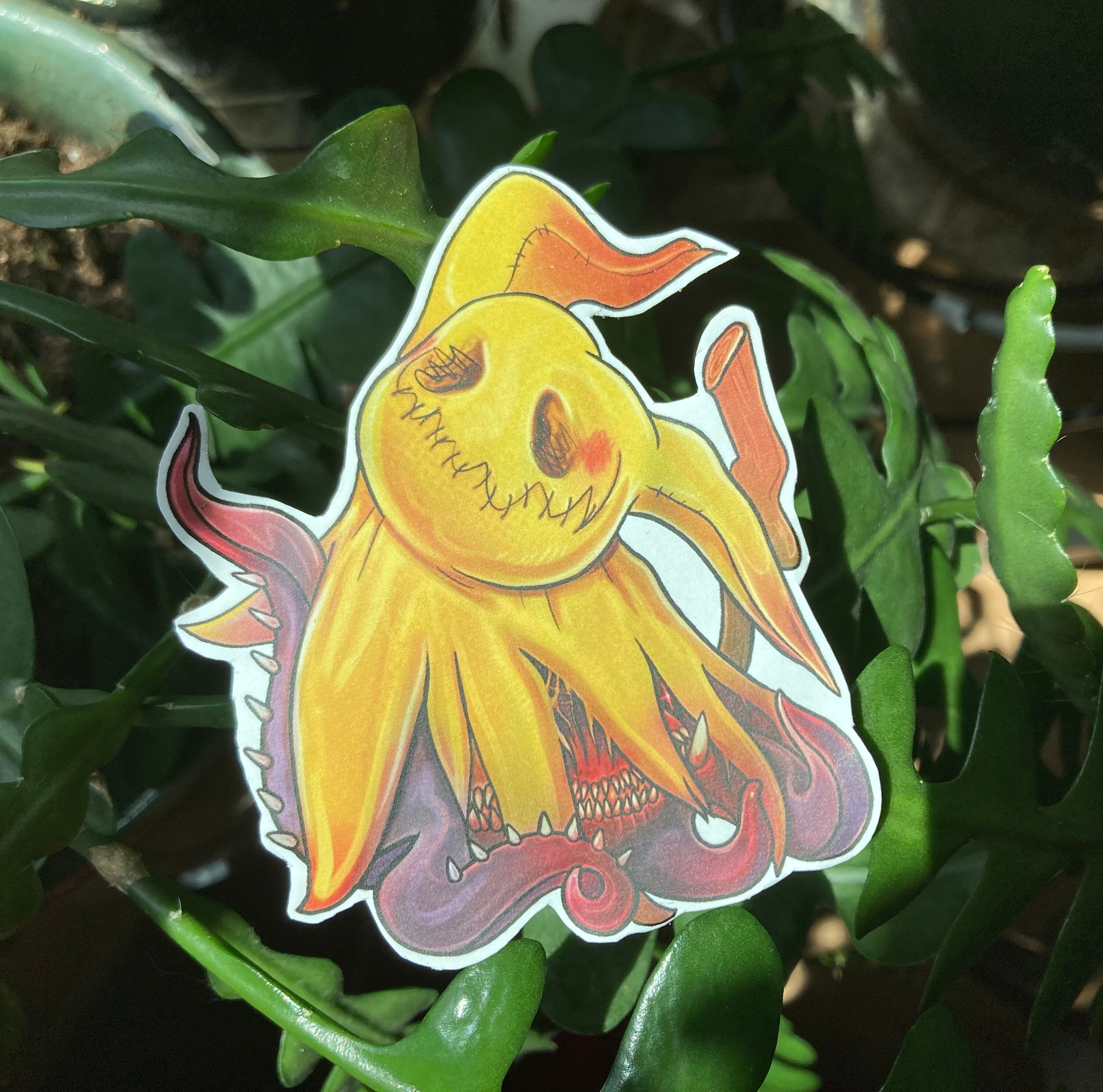 Mimikyu Sticker Holographic Iridescent Handmade - Etsy