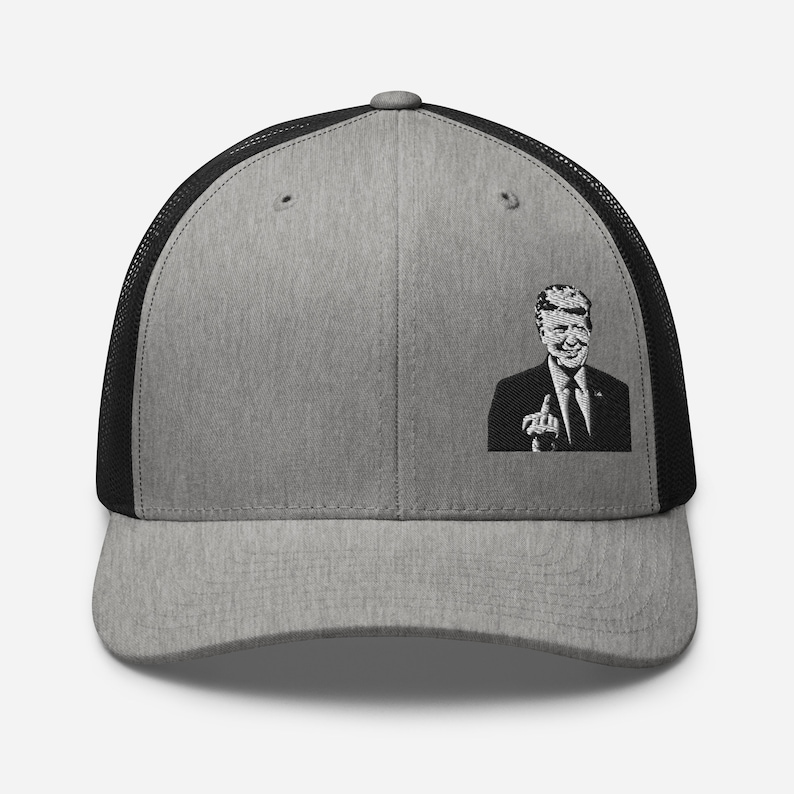 Trump Middle Finger Hat Trump 2024 Snapback Cap Trump F You Flipping ...