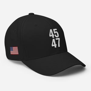 Trump 45 47 Flexfit Hat - MAGA Cap - Etsy