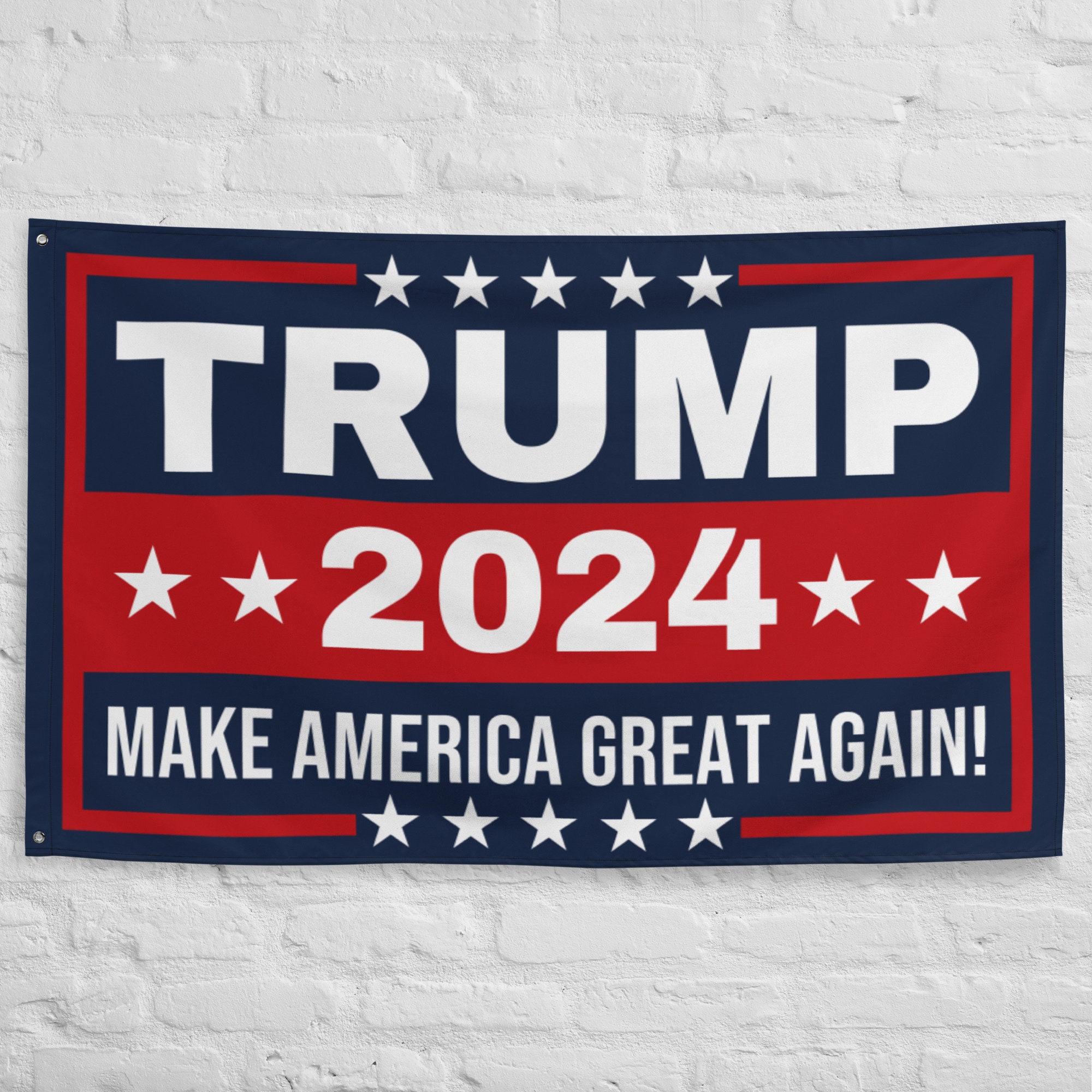 Trump 2024 Flag MAGA Flag Make America Great Again Flag Pro - Etsy