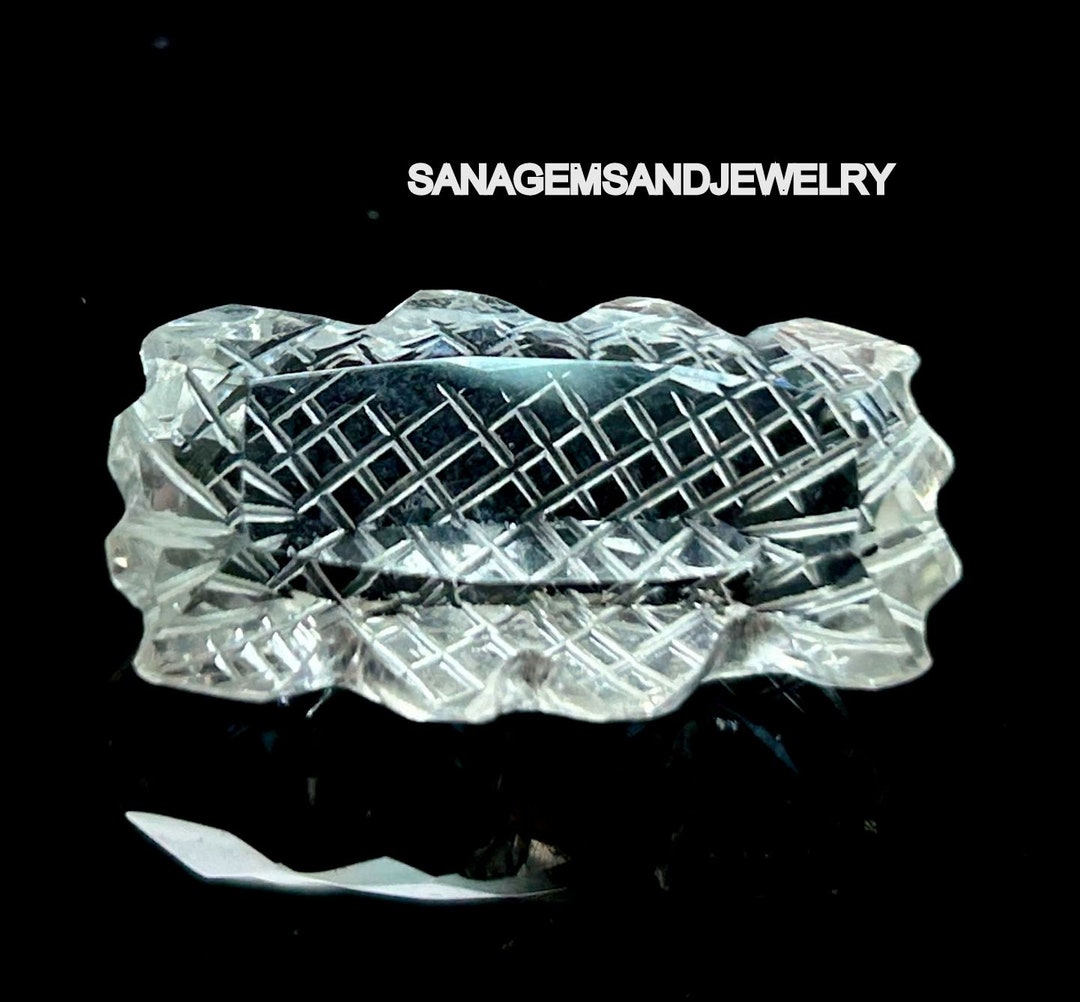 Hand Carving Best Intaglio Carving Art in Rock Crystal Quartz Hand ...
