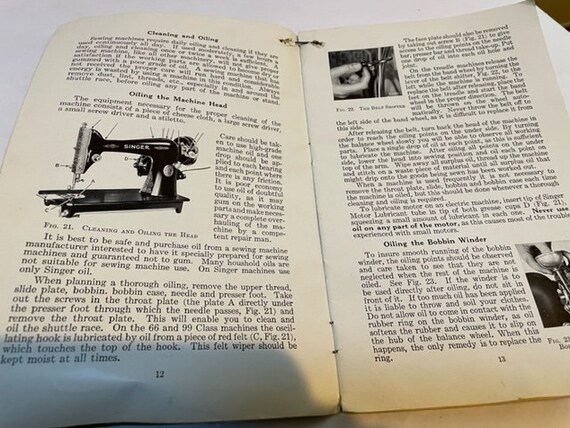 Sewing & Needlecraft Sewing & Fiber 1929 Singer Sewing Machines ...