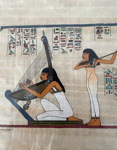 Egyptian Papyrus Artwork - Etsy