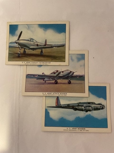Airplane Trading Cards Wings Cigarettes Vintage 1940 - Etsy