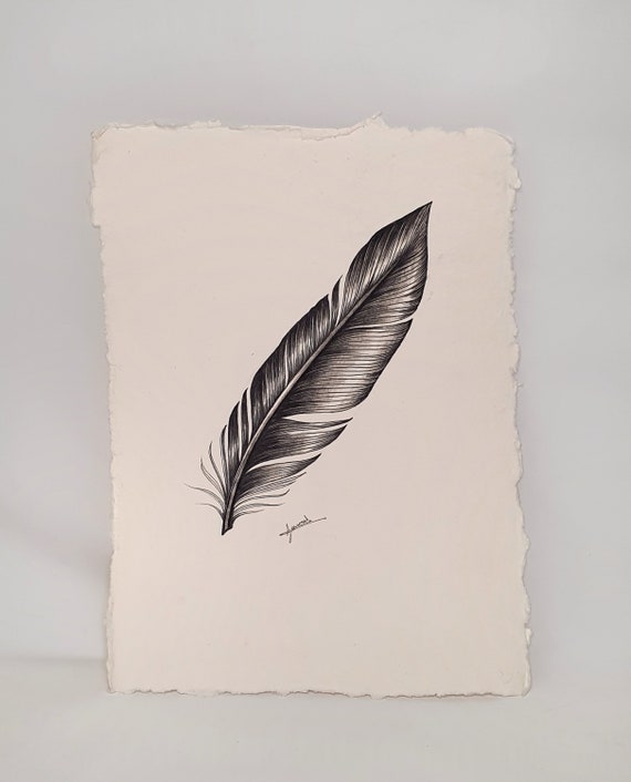 Feather And Ink Sketch