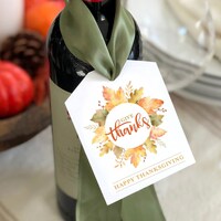 Editable Thanksgiving Tags so Very Thankful for Friends Like You Gift ...