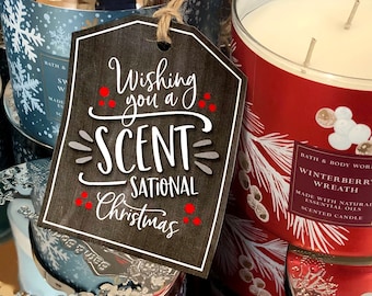 Wishing You a Scentsational Holiday Printable Holiday Gift | Etsy