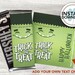 Halloween Party Favor Frankenstein Candy Bar Wrapper - Etsy