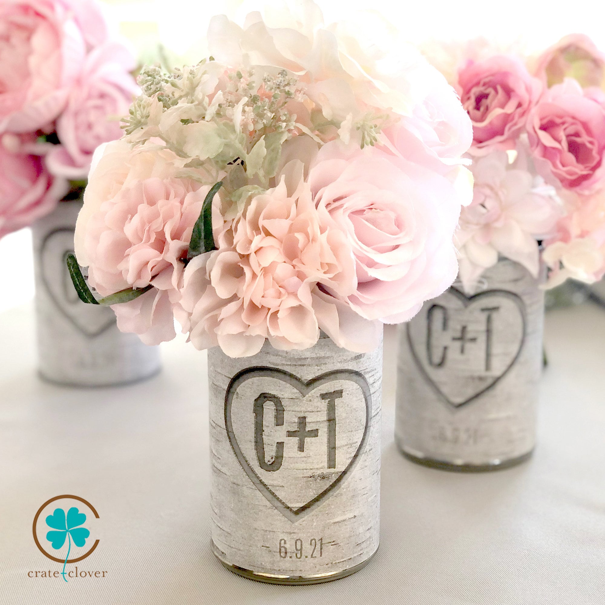 Diy Wedding Centerpieces Pink