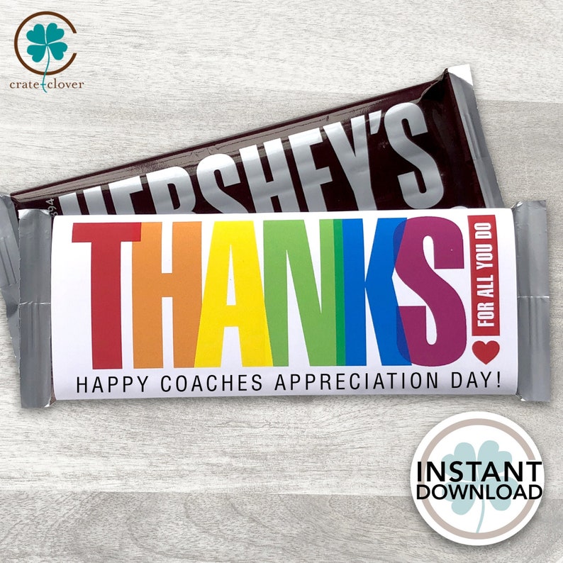 Coaches Appreciation Gift Thank You Coach PRINTABLE - Etsy