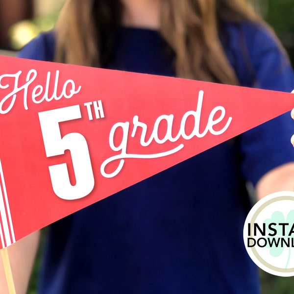 Pennant Printable - Etsy