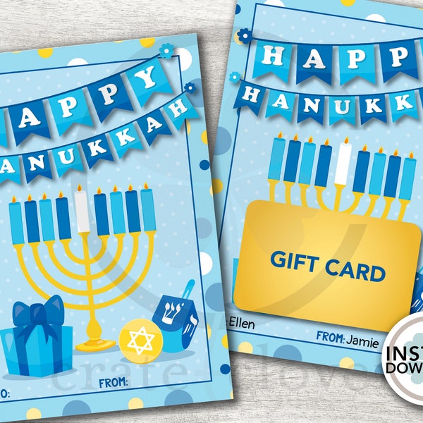 Hanukkah Card - Etsy