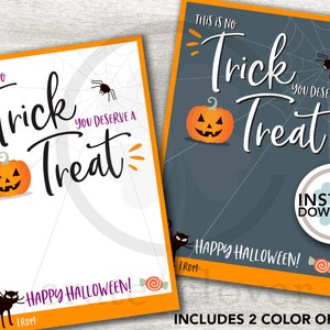 Halloween Gift Card Holder | PRINTABLE | Thank You Card | INSTANT ...