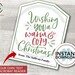 Wishing You a Warm and Cozy Christmas | INSTANT DOWNLOAD | Christmas ...