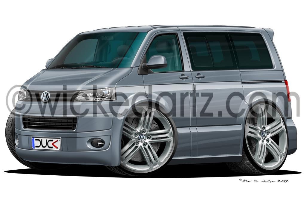 Wicked Artz Cartoon Cars Clipart