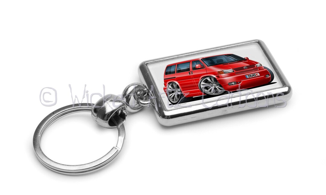 Wicked Artz Cartoon Car Art Volkswagen VW T4 Transporter Kombi Premium ...