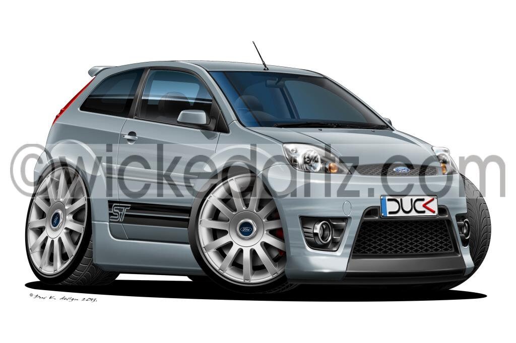 Wicked Artz Cartoon Cars Clipart