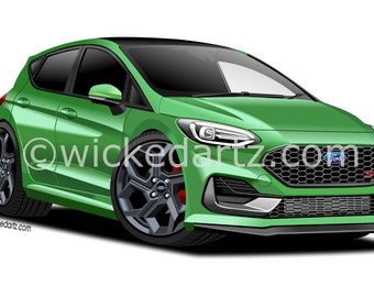 Wicked Artz Cartoon Cars Clipart