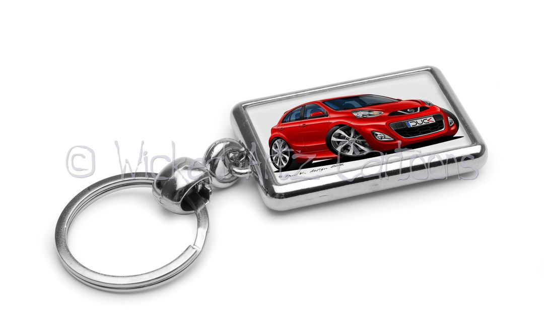 Wicked Artz Cartoon Car Art Nissan Micra MK4 Supermini 2014 Premium ...