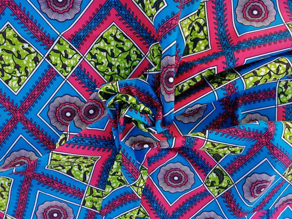 Craft Supplies & Tools Shoemaking Sewing & Fiber African wax fabric by ...
