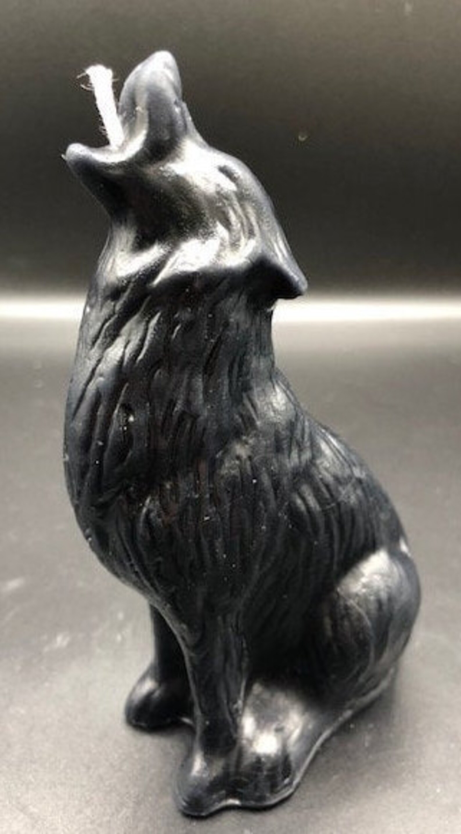 Wolf Beeswax Candle / Howling Wolf Candle / Spirit Guide Gifts ...