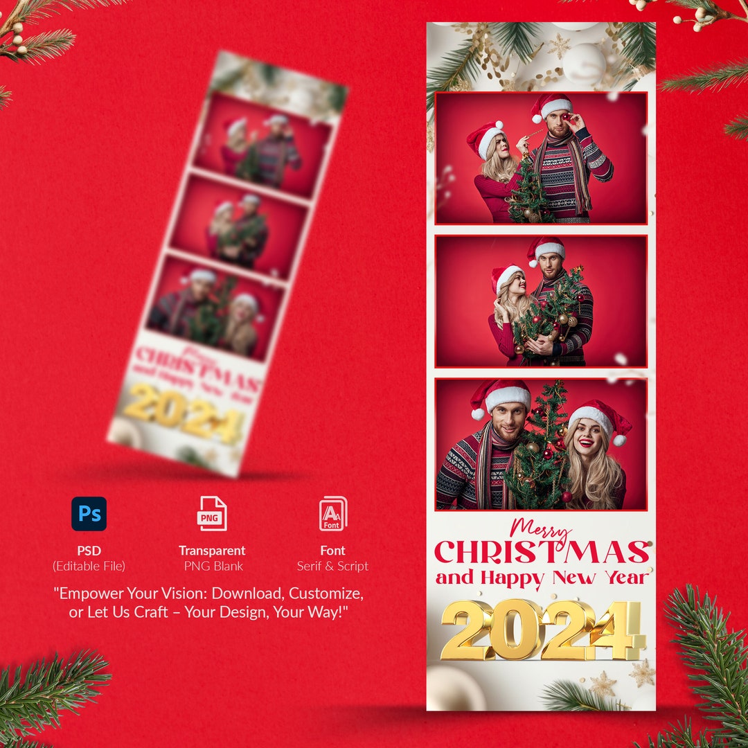 Magical Holiday Photo Booth Enchanting Designs for New Year, Christmas ...