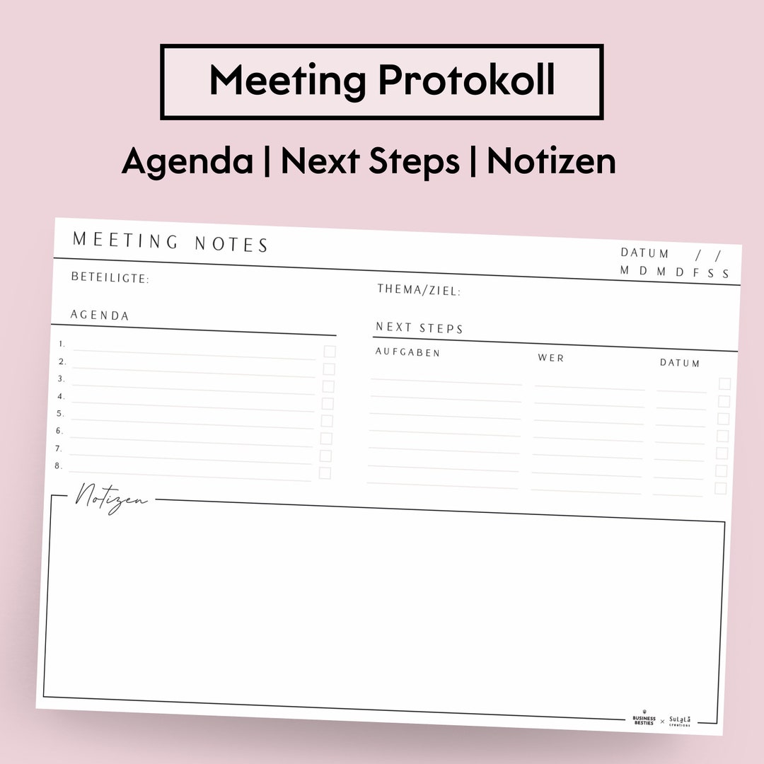 Modèle de procès-verbal notes de réunion Procès-verbaux des réunions de ...