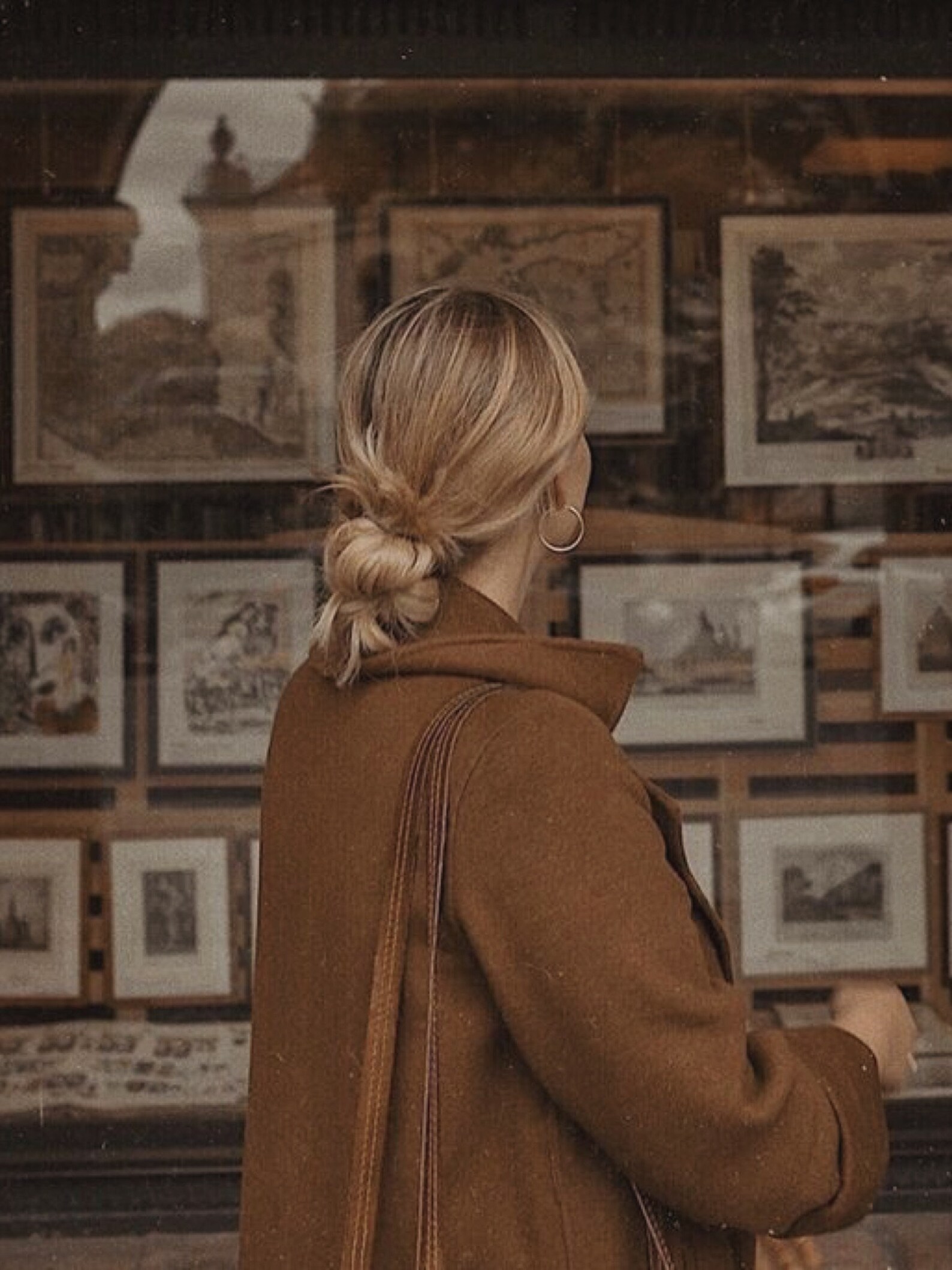 Brown Collage Kit, Brown/beige/tan Aesthetic Wall Collage Kit, Room ...