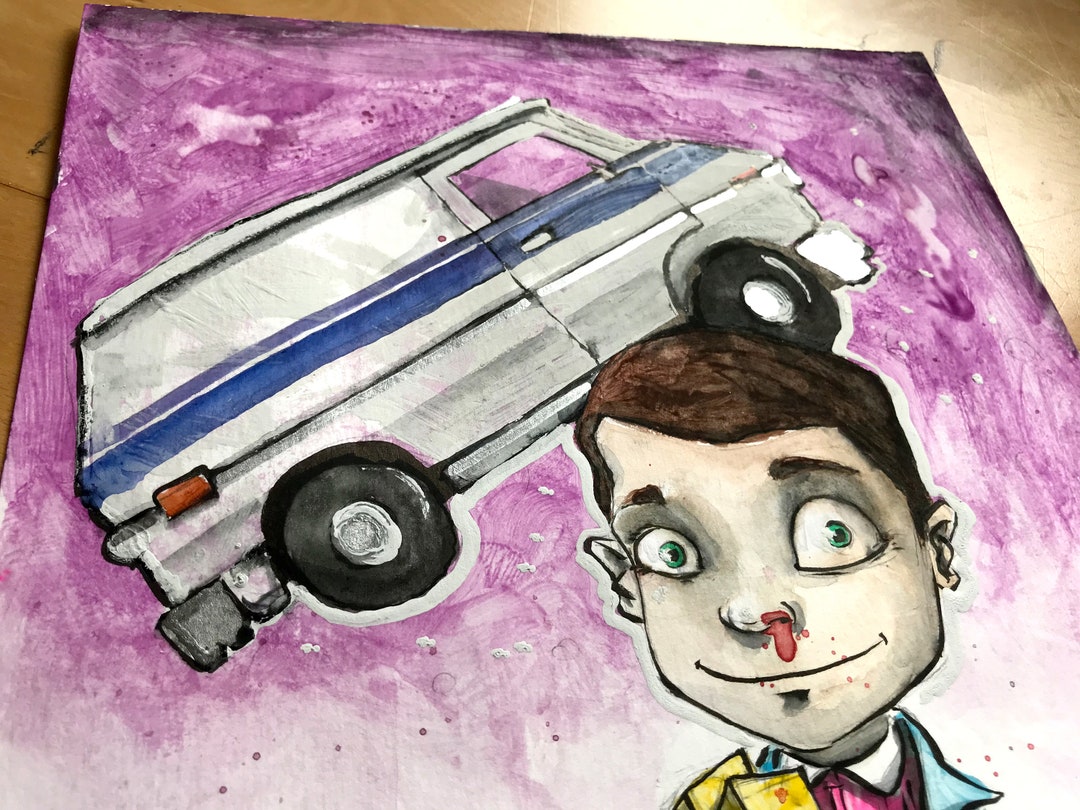 Stranger Things - Eleven Aka. Elfie - Original Drawing - Etsy