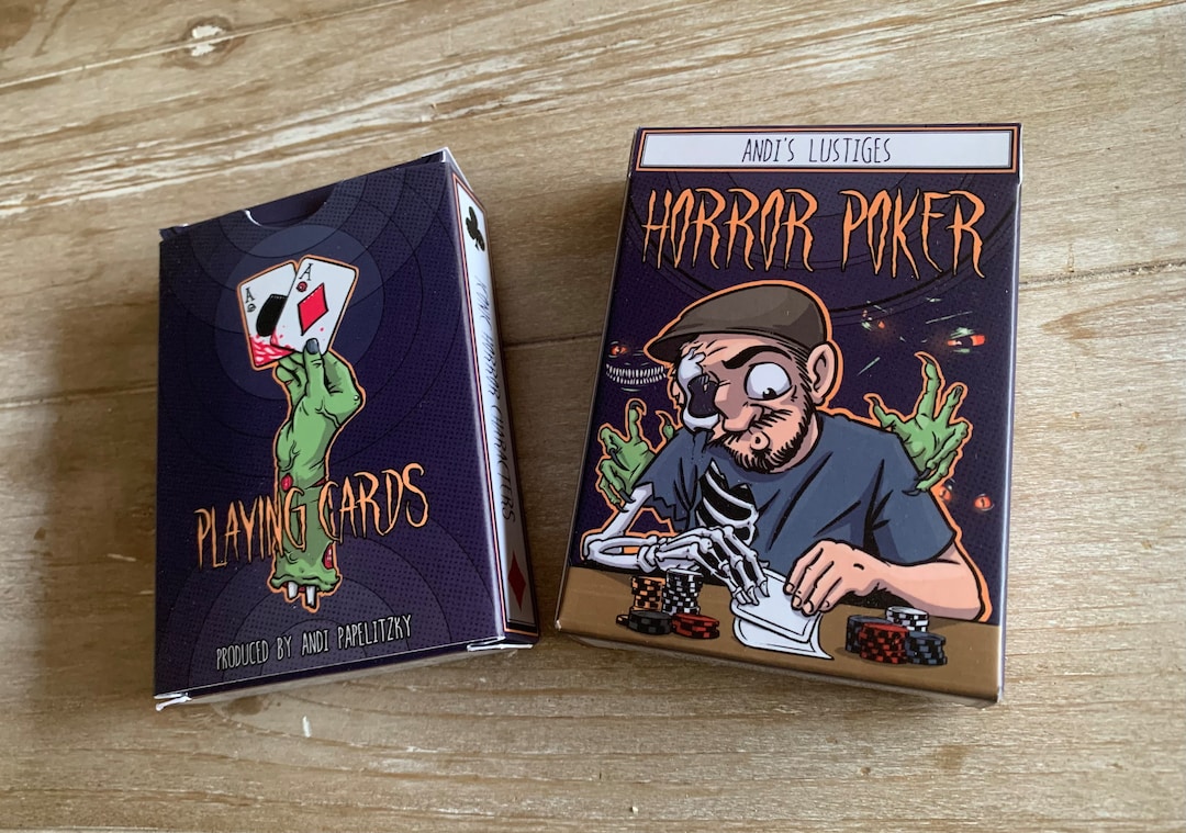 Horror Poker Card Deck - Etsy.de