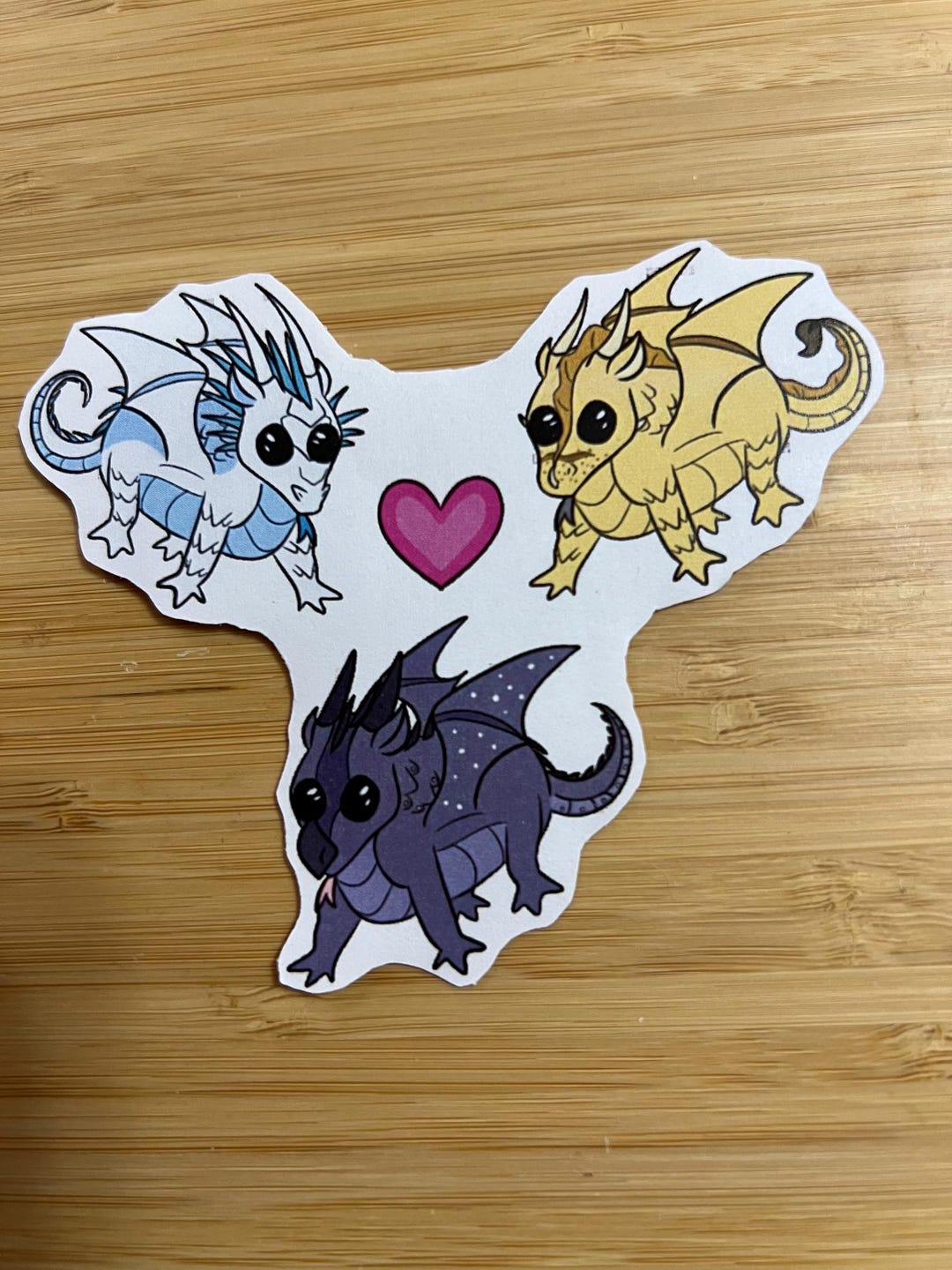 Moon Winter and Qibli Ship Sticker B GRADE - Etsy