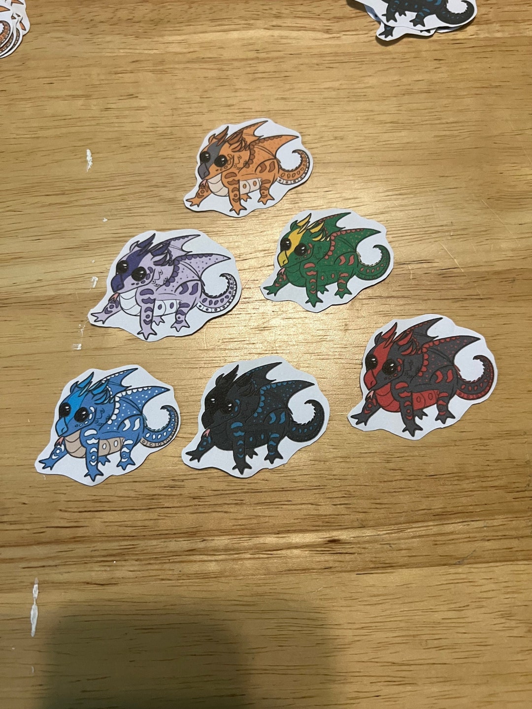 Multicolor Wof Blem Stickers - Etsy