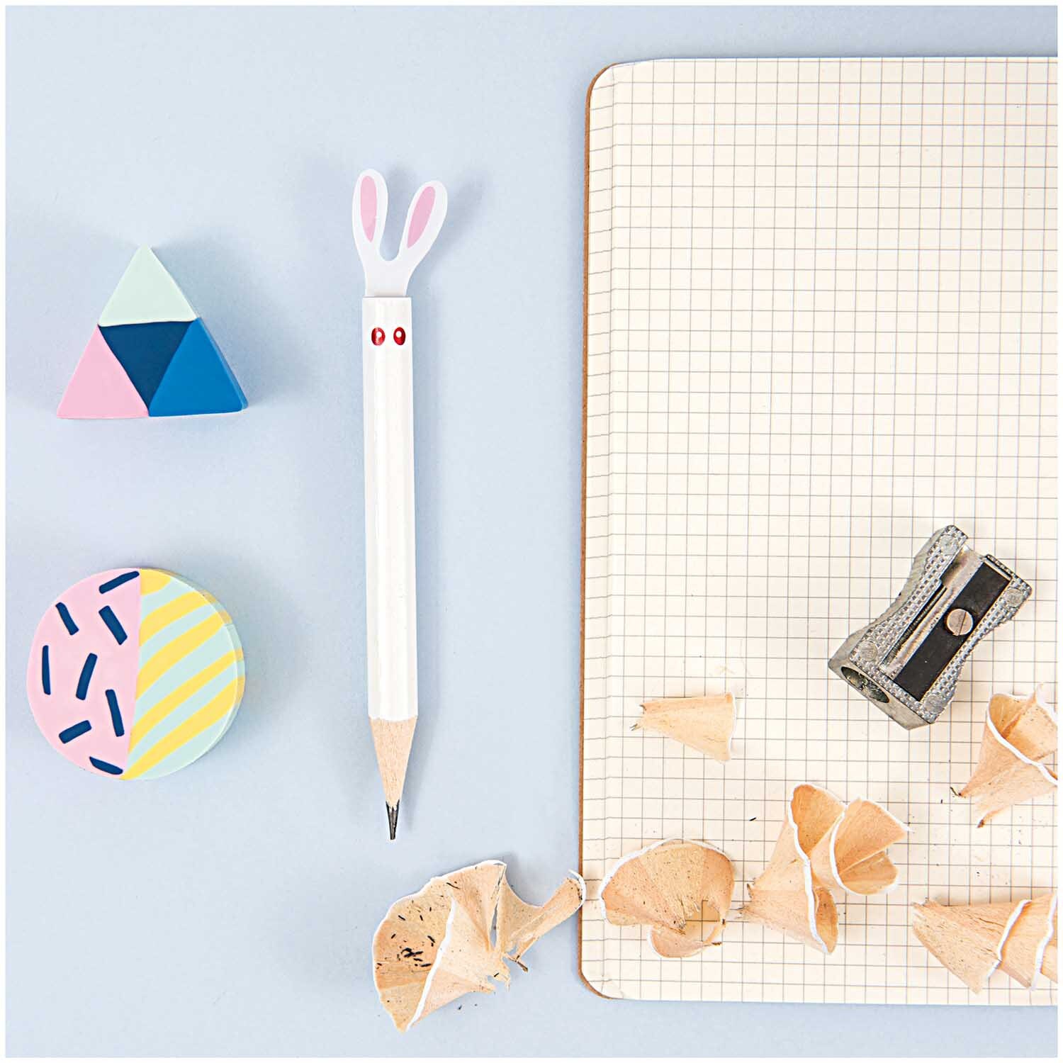 Modern Eraser Set of 6 Graphic Patterns - Etsy