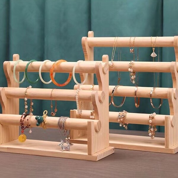 Wooden Bangle Holder - Etsy