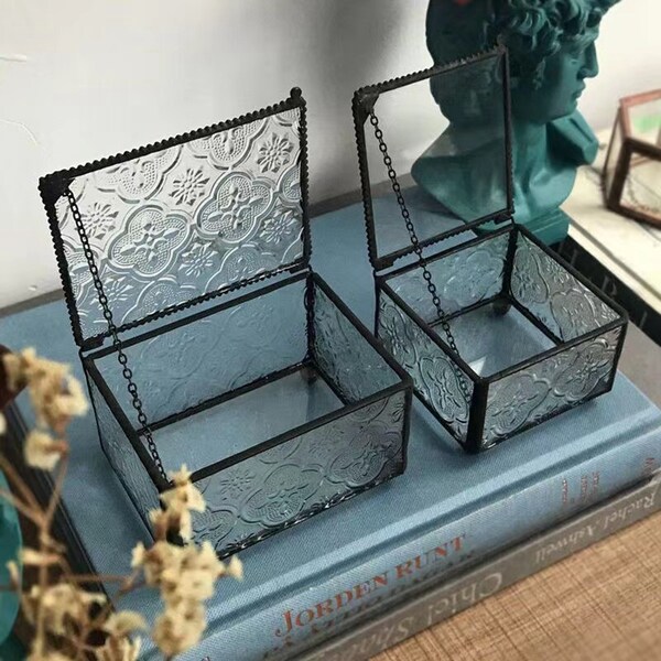 Clear Glass Box - Etsy