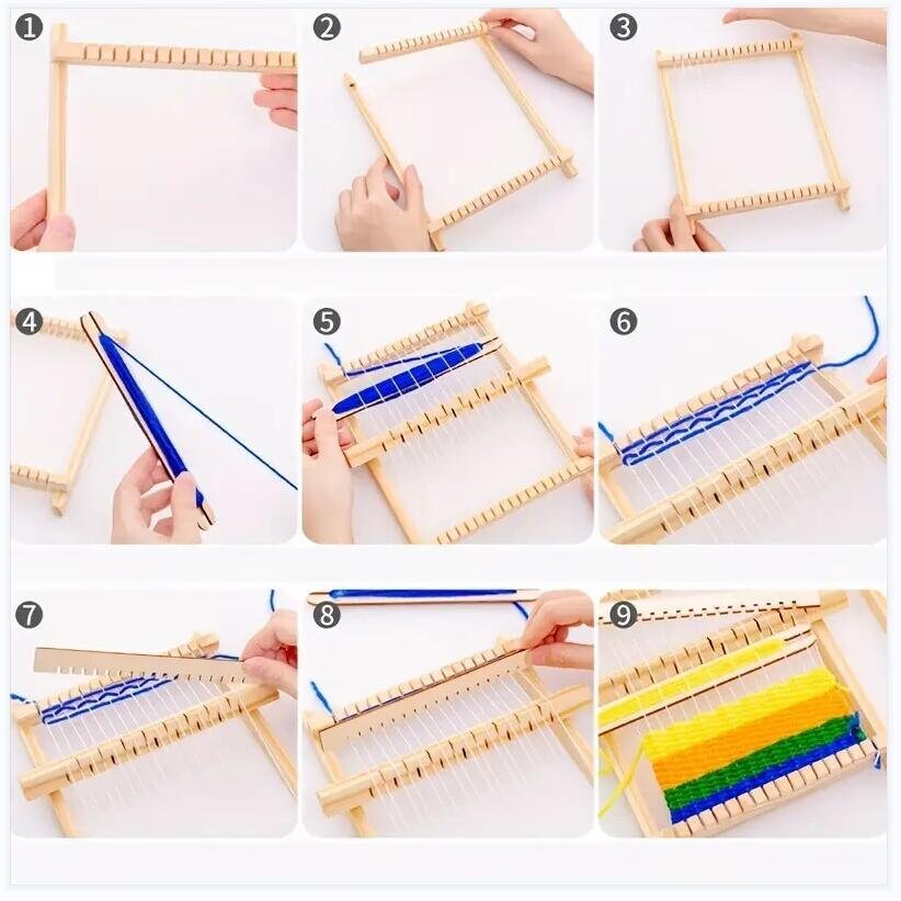 Children's Weaving Machine Technology Making Primary - Etsy