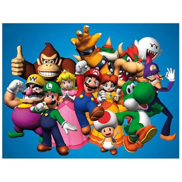 Super mario diamond painting - Etsy Nederland